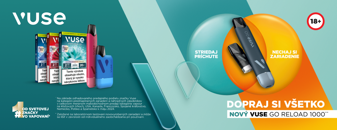 Vuse GO Reload – elektronická cigareta | vuse.sk