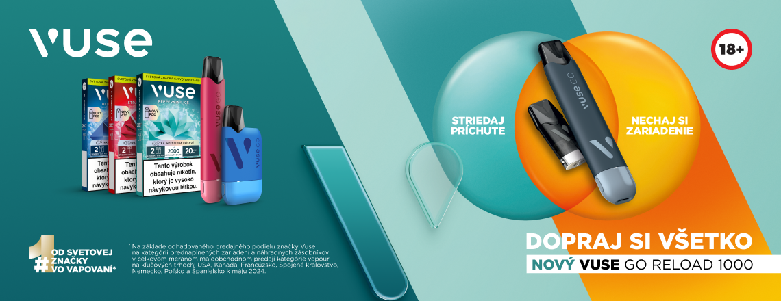 Vuse GO Reload – elektronická cigareta | vuse.sk