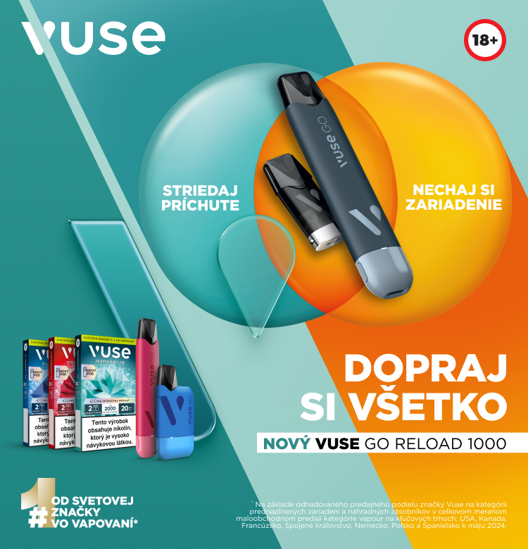 Vuse GO Reload – elektronická cigareta | vuse.sk
